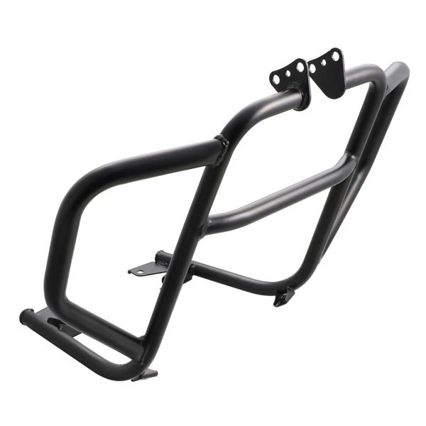 万が一の転倒時にエンジンを保護し、損傷を軽減するためのエンジンガードパイプです。◆適合車種：HONDA CT125ハンターカブ（JA65全車種）◆ボルトオン装着◆スチール製ブラック塗装仕上げ◆パイプ径：φ19（メインパイプ）/φ22.2（ガ...