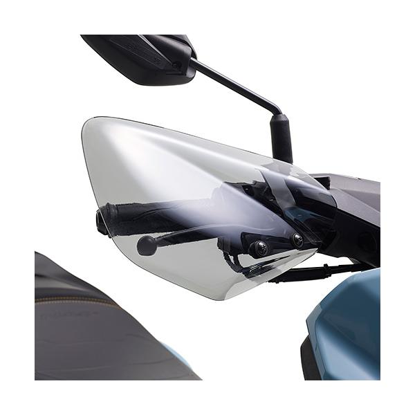 ハンドルを握る手への走行風を防ぎ、手や指先の寒さを防ぎます。NMAXのカウルラインにフィットする専用ナックルバイザーです。[適合車種]・YAMAHA NMAX（'25)・YAMAHA NMAX155（'25)[適合機種コード]・NMAX：B...