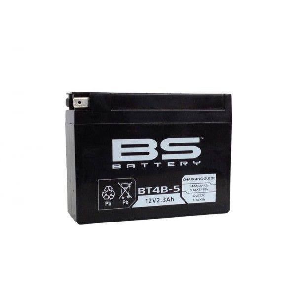 世界各国での販売を手がけるフランスのバッテリーメーカー、「BS BATTERY」のVRLA（制御弁式密閉）タイプMFバッテリーです。グローバル品質でお求め易い価格のバッテリーです。◆他社適合品番：GT4B-5、YT4B-BS、FT4B-5、...