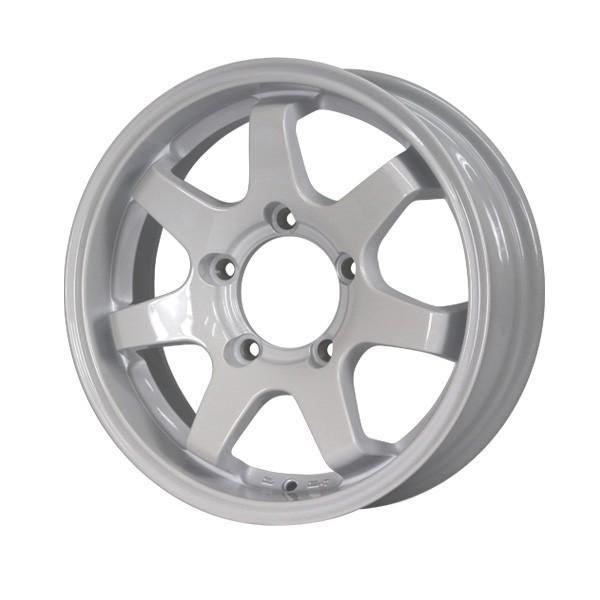 【商品説明】●品番：MUD-SR7-JP20-SWH-4●適合車種：スズキ●型式：JA11/JA12/JA22/JB23●年式：H2/2〜●グレード：全グレード●素材：アルミ●カラー：シャインホワイト●商品サイズ：16インチ 5.5J +2...