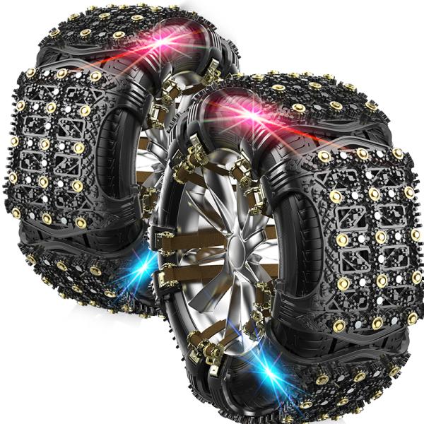 タイヤチェーン 非金属チェーン 6本 セット 車用 スノーチェーン タイヤチェーン 非金属チェーン 6本 セット 車用 スノーチェーン