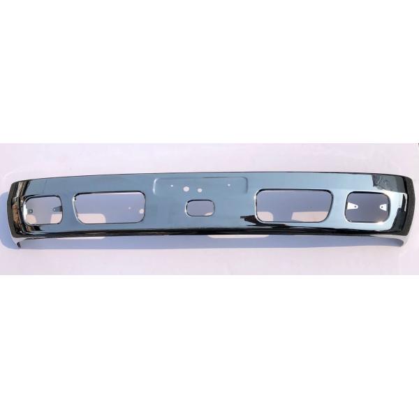 日野 デュトロ トヨタ ダイナ 標準 メッキ フロント バンパー H11.10〜H23.6 W1670mm H270mm スチール製です。H11年10月〜H23年6月までの日野デュトロ・トヨタ ダイナ　2トン　標準車に装着可能です。※新型デ...
