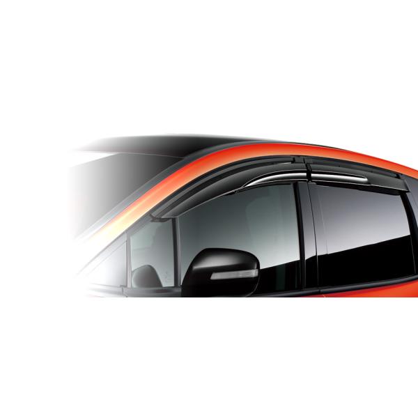 商品名：VENTILATED VISOR / ベンチレーテッドバイザーメーカー：ホンダ車名：ジェイド JADE型式：FR4 / FR5年式：2015年2月〜2020年7月エンジン型式：適合情報：FF・4WD共通商品構成：スモークタイプのアク...