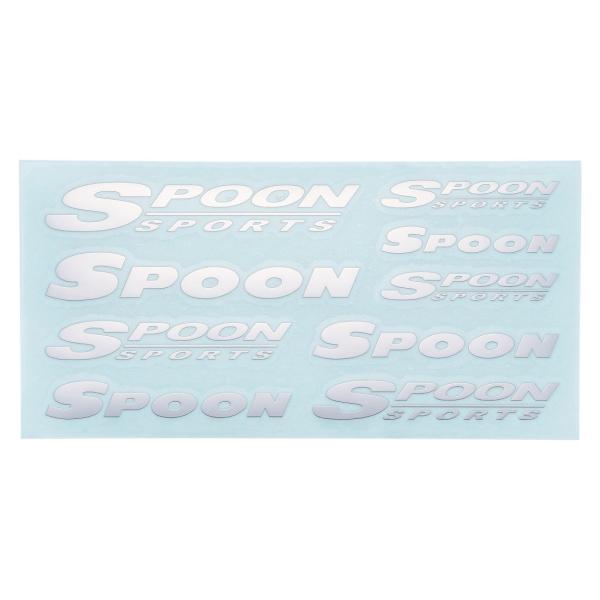 スプーンスポーツ SPOON SPORTS 商品名：SPOON MINI STICKER SET （スプーンミニステッカーセット） メーカー： / 車種：適応型式：エンジン型式：販売単位：ピース特記事項／備考：台紙サイズ 126mm×127...