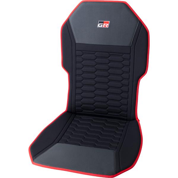商品名：SARD サード GRエアロスタビライジング クッションシートカラー：ブラック商品コード：76012備考：1枚、背面上部と座面前に導電性成皮革カブロンST(R)を使用注意：バケットシートやヘッドレストがない車両は取付できない場合がご...