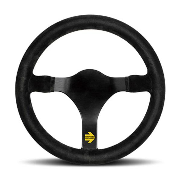 商品名：競技専用 MOMO STEERING WHEEL MOD.31 モモ ステアリング・ホイール モデル31サイズ（外径）：340mmサイズ（Dish / グリップ）：340mm径：グリップ部32×32mmグリップ仕様：ブラックスエード...