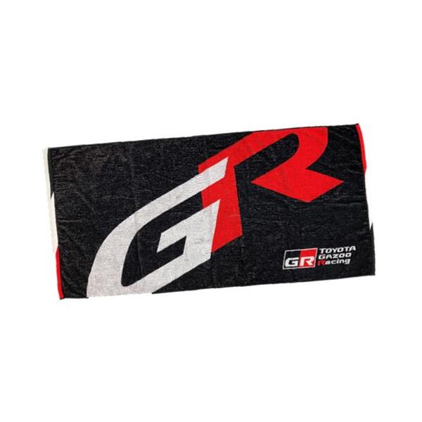 商品名：TOYOTA GAZOO Racing トヨタガズーレーシング TGR collection オフィシャルグッズ ジャガードバスタオルサイズ：約60cm×約126cmカラー：ブラック材質：コットン100％仕様：商品コード：TGRC-...