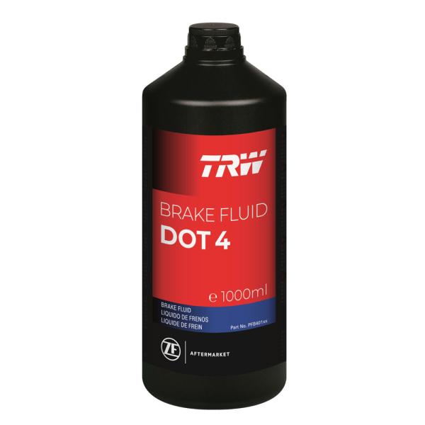 商品名：TRW Brake Fluid DOT4 ティー・アール・ダブリュー ブレーキ フルード ZF TRWDOT規格：DOT4ドライ沸点：260℃ウェット沸点：160℃容量：1L商品コード：PFB401CE