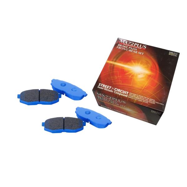 商品名：MX72 PLUS メーカー：トヨタ車種：86型式：ZN6年式：H29.2〜R3.10排気量：2000適合情報：GT Limited ハイパフォーマンスパッケージ取付位置：前後セット商品コードNo.：MXPL357291
