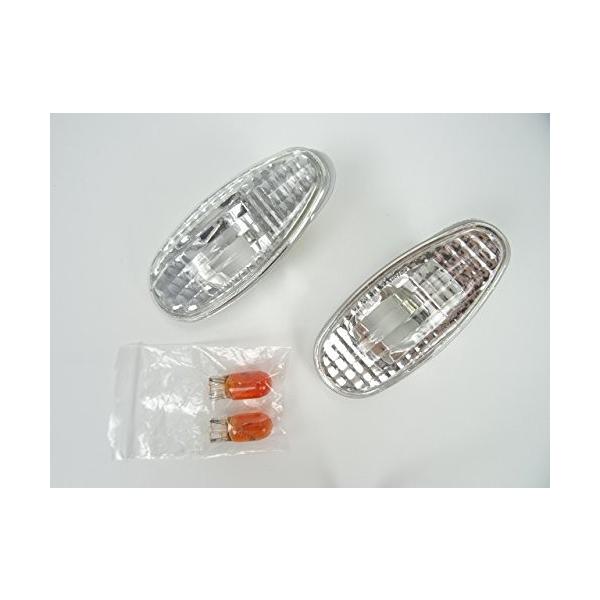 商品説明＞　大人気♪大好評♪のお待たせいたしました♪　三菱　デリカスペースギア PA.PB.PC.PD.PE.PF#系 （H6/5〜）用クリスタルサイドマーカーになります。純正のあのふるめかしいマーカーからすっきりくっきりクリスタルサイドマ...