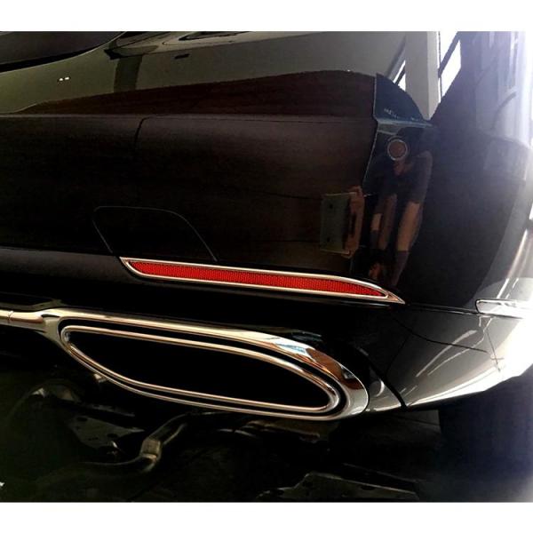 ＜＜商品説明＞＞　大人気！大好評！！ニューアイテム！！！メルセデスベンツSクラスW222/セダン（2017(平成29)年8月〜2021(令和3)年1月）用メッキリフレクターリング（AMGバンパー対応）になります。新アイテムになります♪やはり...