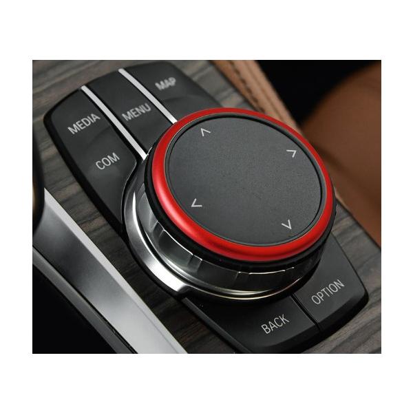 ＜＜商品説明＞＞　大人気！大好評！！ニューアイテム！！！IDRIVEコマンドダイヤルリング（レッド）になります。新アイテムになります♪スポーティーなBMWにはアクセントカラーが似合いますのでワンポイントアクセントにいかがでしょうか。カッコ良...