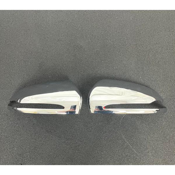 ＜＜商品説明＞＞　大好評！大人気！！ニューアイテム！！！メッキドアミラーカバー（右H）になります。新アイテムになります♪もちろん一台分ワンセットのお値段になります♪やはりメッキが入ると高級感がさらに上がること間違いないですね♪想像以上に決ま...