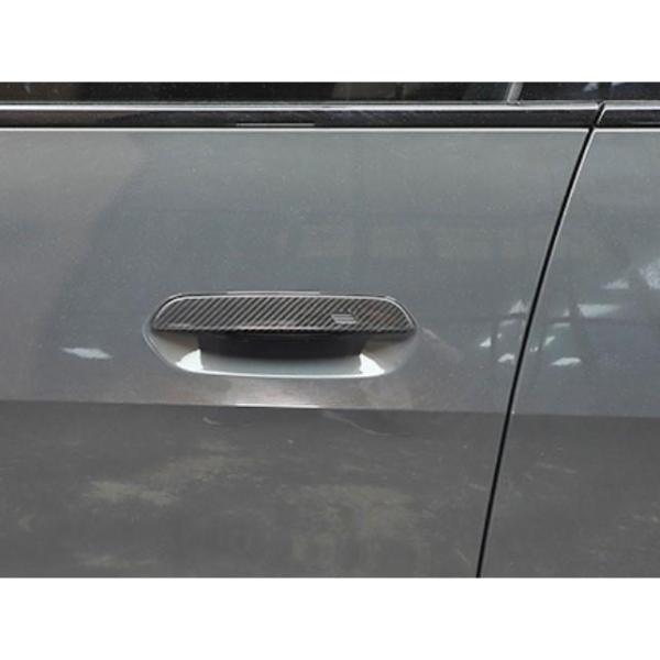 ＜＜商品説明＞＞　大人気！大好評！！ニューアイテム！！！カーボンルックドアハンドルカバーになります。もちろん一台分ワンセットのお値段になります♪やはりカーボン柄が入るとスポーティーさがすごくでますね♪これカーボン調ですが最近の転写の技術はす...