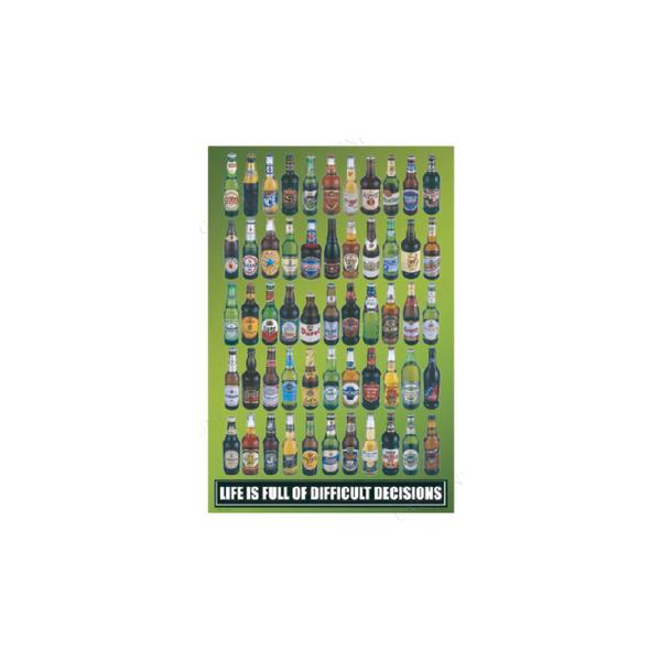 ビール好きにはたまらない、インテリアにピッタリなポスターです。お気に入りのポスターを貼って、お部屋を自分好みにコーディネートしましょう！【キーワード】インテリア雑貨,インテリアグッズ,インテリア用品,生活雑貨,おしゃれ,オシャレ,お洒落,B...