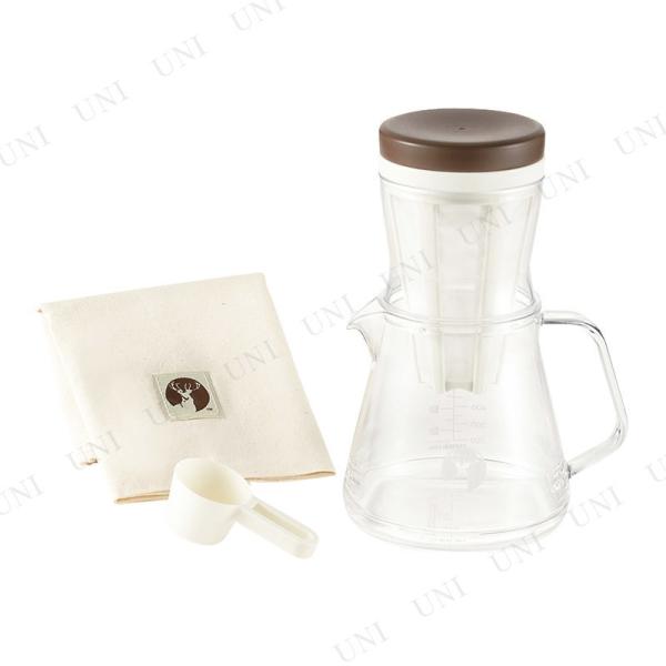 ・水出しとドリップが両方できるドリッパーセット・コーヒー以外にも、紅茶や緑茶等にも使えます・哺乳瓶にも使用される高い安全性の「トライタン」樹脂を使用、落としても割れにくい丈夫な素材・注ぎやすく、液垂れしにくい理想的な注ぎ口・口が広くて洗いや...