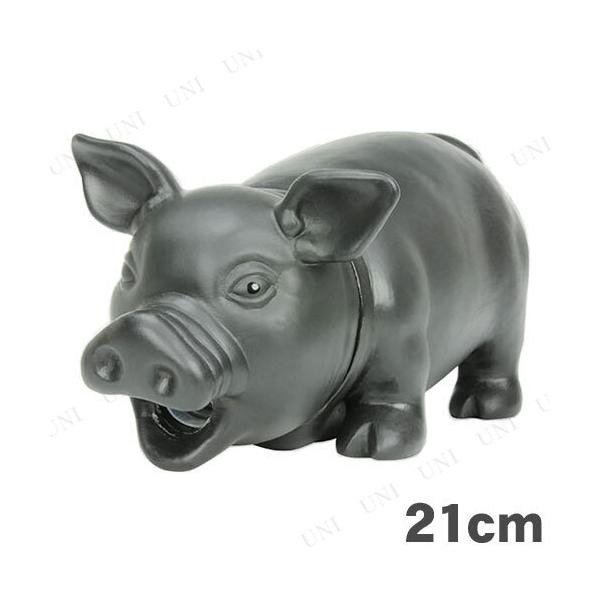 ・体を押すとリアルにブヒブヒ、ブーブー鳴く！黒いブタの人形です・鳴らして遊ぶのはもちろん、インテリア用に置物として飾るのもオススメ！【キーワード】おもちゃ,玩具,オモチャ,フィギュア,グッズ,[2点セット] 鳴くシリーズ Boo豚 黒 大,...