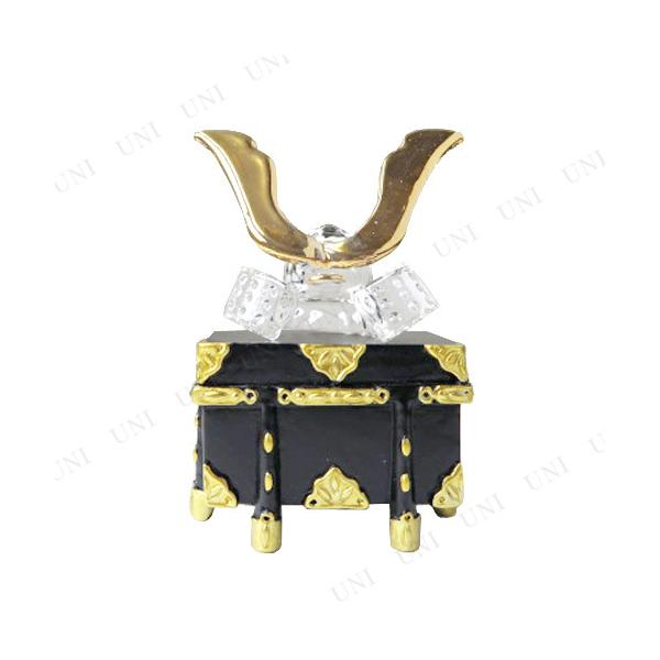 小さなガラス細工の兜飾り。勇ましく綺麗な配色のカブトが端午の節句にぴったりと合います【キーワード】店舗装飾品,デコレーション,ディスプレイ,POP,販促品,子供の日,こどもの日,装飾グッズ,おもちゃ,玩具,オモチャ,フィギュア,人形,子ども...