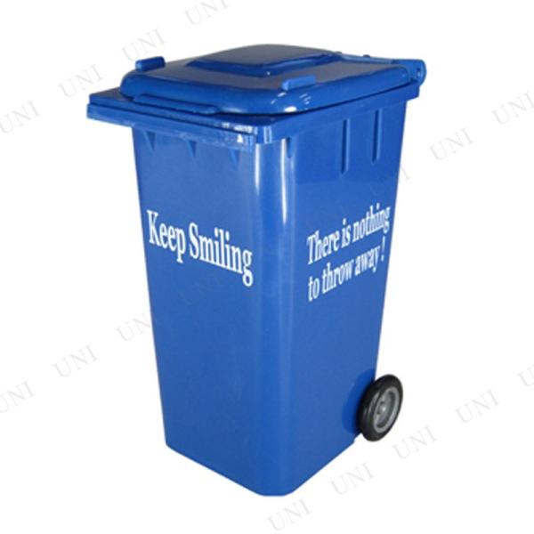 アメリカンな雰囲気漂うダストボックスのミニチュア。キャスターもついて忠実に再現されています。デスクのごみ箱としてはもちろん、ペン立てやただデスクにおくだけでもとてもかわいいミニダスト。正面に「Keep smiling」、側面には「There...