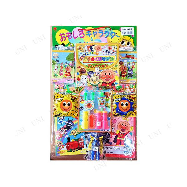 アンパンマングッズやその他キャラクターのおもちゃの当てくじです。80個の景品が付属しています。引いた番号の商品がもらえる台紙くじタイプ。景品には番号シールが貼ってあるので、当たった景品がわかりやすい。子供会や自治会、バザーやパーティーなどで...