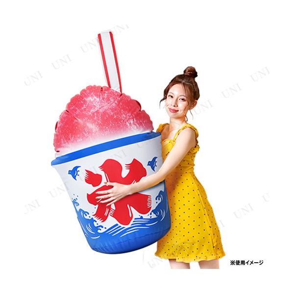 アイキャッチ効果抜群！かき氷型のエアPOP(風船)です！かき氷屋さんのイベント当たり景品に使えば集客増！ビニール製で触り心地も柔らかく、膨らませる口はビーチボールと同じです。何よりもこのサイズはインパクト大！デザインもプロのデザイナーが作っ...