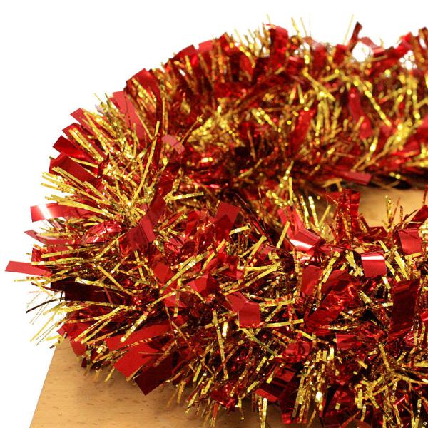 クリスマス装飾用のモールです。パーティーで使えばパーティーモール。クリスマスツリーで使えばクリスマスモール。幼稚園のお遊戯会、お誕生会、運動会、歓送迎会など季節を問わず年間を通して活躍する装飾用アイテムです【キーワード】KEY18雑貨置物,...