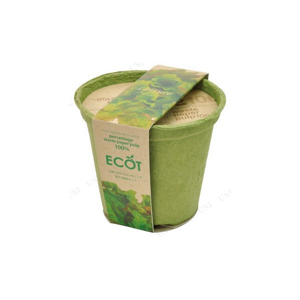 からだと環境にやさしいハーブや野菜をエコポットで育てよう！イコポットは再生紙でできていますので、使用後は、そのまま土に埋めておくと、年月をかけて生分解し、土に戻ります。【キーワード】栽培キット,家庭菜園,キッチン菜園,インテリア雑貨,室内園...