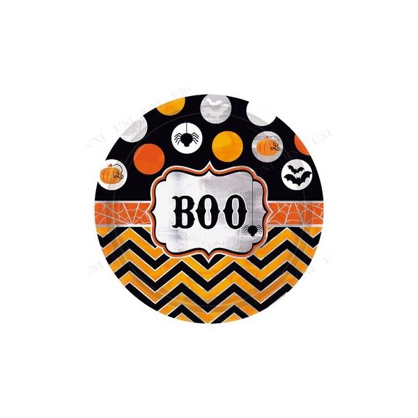 オレンジ×ブラックのハロウィンカラーの紙皿8枚セットです。コウモリやスパイダー、カボチャなどのイラスト入り。ハロウィンパーティーにどうぞ♪【キーワード】雑貨,パーティーテーブルウェア,インテリア,ハロウィーン,halloween,プレート7...