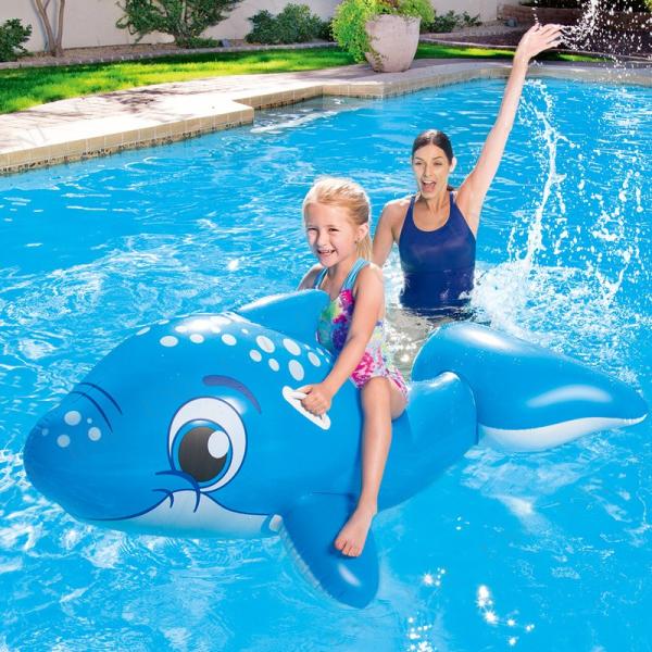 プールや海水浴に！イルカをモチーフにしたかわいいフロートです。背中に乗ってプカプカできるから子供たち大喜び♪グリップ付きでつかみやすい設計です【キーワード】KEYビーチグッズ,プール用品,水物,水遊び用品,夏,アウトドア,レジャー,浮き輪,...