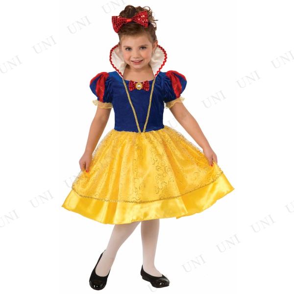 子ども用の白雪姫コスチューム。ワンピースとカチューシャのセットです【キーワード】ハロウィン,子供,衣装,コスプレ,キッズ,こども,パーティーグッズ,童話,おとぎ話,仮装グッズ,フル仮装,パーティグッズ,衣服,なりきり,変身,イベント,出し物...