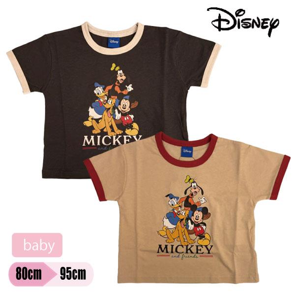 ◆商品説明大人気「Disney」キャラクター、ミッキーのベビー用半袖TシャツキャラクターTシャツはプレゼントにも最適◎おしゃれキッズにおすすめ！肌ざわりの良い綿100％◆商品情報◇サイズ：80/90/95（3サイズ）・80サイズ：身長80c...