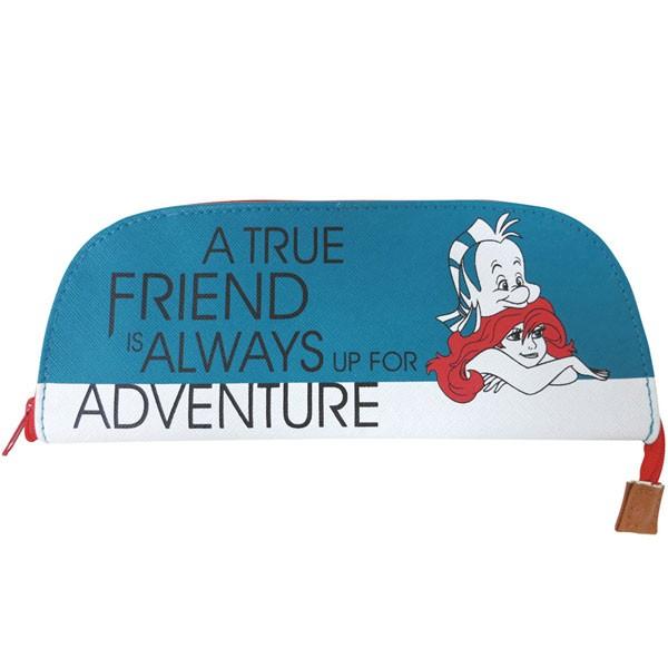 大人気ディズニーキャラクター雑貨シリーズから月形ペンポーチの登場です。月形形状でラウンドファスナー付。ガバッと開けれて中身が取り出し易くなってます。 筆記具収納はもちろんですが。化粧品等の雑貨小物入れとしてもGOOD☆ 大切なお友達へのギフ...