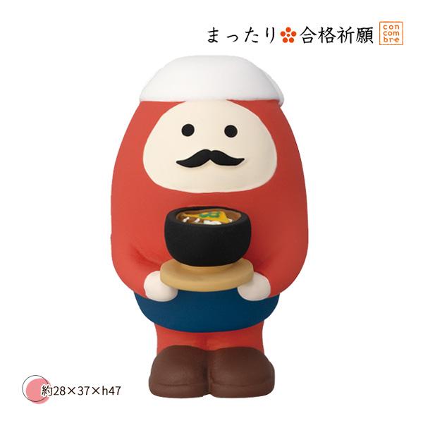 コンコンブルおなじみのだるまや招き猫が、がんばる受験生をまったりと応援いたします！2016年発売「だるま 夜食」が帰ってきました。きょうのお夜食はきつねうどんです。胃腸にやさしいおうどんで受験勉強を応援します。concombreのマスコット...