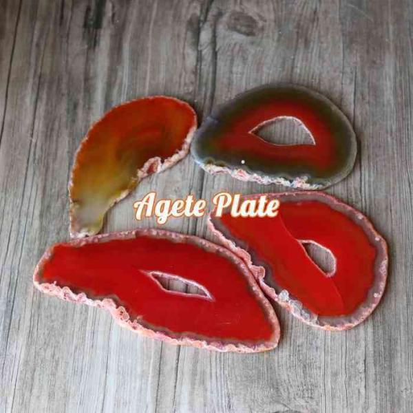 20ｇ〜50ｇ マンダリンオレンジ 色 お任せ アゲート プレート 穴あり 穴なし 色々あります【瑪瑙/アゲート】絆を深め、まとまりを強くする石アゲートは多様な模様を持つ石で、天眼石やブルーレースアゲートなどもがあります。色や模様がエネルギ...