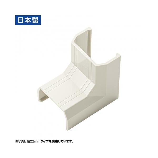 ケーブルカバー（角型）の接続部品。入角（イリズミ）タイプ。
