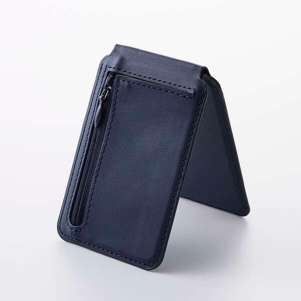 iPhoneに便利をプラス!MagSafeで簡単に着脱できる、MAGKEEPシリーズのカードウォレットスタンドです。スマートフォンとICカードの干渉を防ぐ磁気防止シート付きで、改札を通るときもスムーズ。ファスナーポケットには小銭も収納できる...