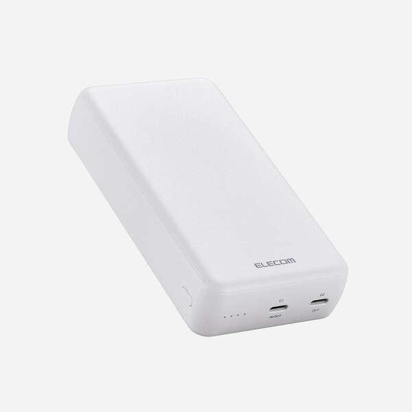 スマートフォンを約3.9回フル充電可能!大容量20000mAhのモバイルバッテリーです。USB Power Delivery 20Wに対応した2つのUSB Type-C(TM)ポートを搭載。スマホやタブレットなど複数の機器を同時に急速充電で...
