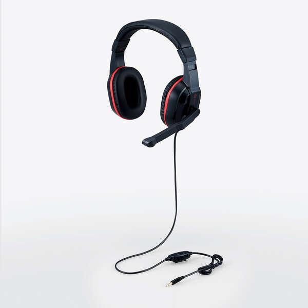 PlayStation(R)4/5、NINTENDO SWITCH(TM)でのボイスチャットに最適!ゲームの音とスマートフォンの音をミックスして同時に再生できるアナログミキサーを付属した両耳オーバーヘッドタイプのゲーミングヘッドセットです。...