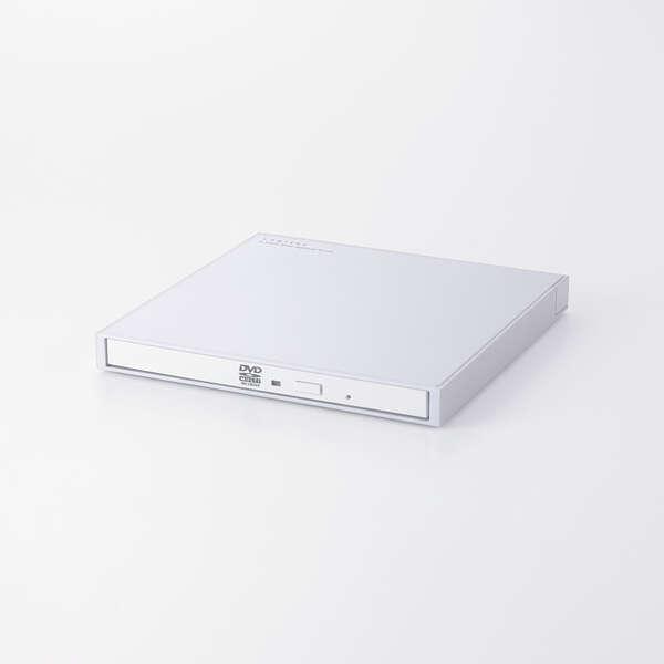 国内最軽量・最小クラスのコンパクト設計。USB Type-C(TM)ケーブルを標準付属し、USB Type-Cポート搭載のパソコンで製品開封後すぐに使える、ポータブルDVDドライブです。データ書き込み用ソフトを同梱。パソコン内の大切なデータ...