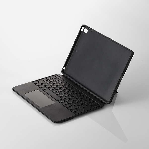 すべての作業を、これひとつで。iPad 10.2インチ (第9/8/7世代)専用 ケース一体型キーボードです。コンパクトながら高い操作性を実現。キーボード・スタンドとして外出先での作業効率を高め、閉じればケースとして本体を保護します。