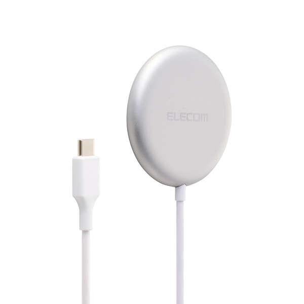 最大25W出力で、ワイヤレス充電がもっと速くなる。Qi2 25W対応のスマートフォンを高速充電できる、マグネット式ワイヤレス充電器です。スマートフォンの背面にぴったりくっつき、スマホ操作をしながらの充電も快適です。