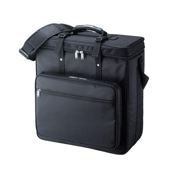 大型プロジェクター一式の移動・保管に便利なキャリングバッグ。