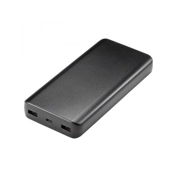 20000mAhの大容量で泊まりの外出も安心。3ポート出力可能なUSB Type-Cポート搭載のモバイルバッテリー。