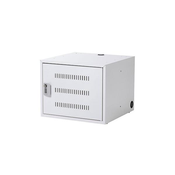 小さく、省スペースにノートパソコンや大型タブレットを一括5台収納。