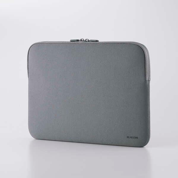 かばんの中にすっきり収納!伸縮素材でパソコンをやさしく守る、インナーバッグです。 ファスナーで開閉もスムーズ。撥水生地を採用し、飲み物のこぼれや雨からも守れて安心です。