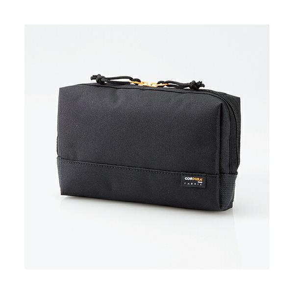 [メール便(送料無料)] エレコム ガジェットポーチ/CORDURA(R)1000D/ブラック