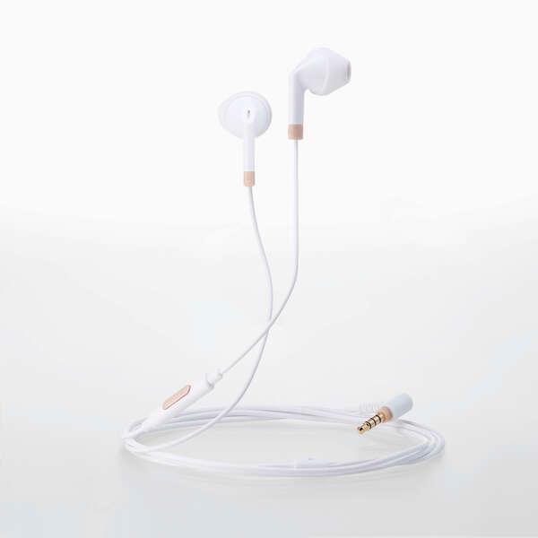 インナーイヤー型でこもりがなく自然な音質が楽しめる。私らしい仕事道具で毎日をもっと輝かせる、“ILMF”シリーズの有線ステレオヘッドホンです。