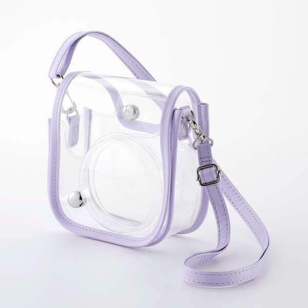 instax mini 12(チェキ)を傷やホコリから守るカメラケースです。ケースからカメラを取り出す手間なく、フラップをめくるだけですぐに撮影できるので、思い立った瞬間を逃しません。クリア素材で本体カラーを活かしたまま、チェキの可愛さを引...