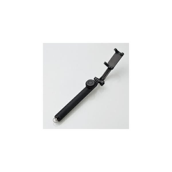 Bluetooth自撮り棒/回転ホルダー型/103cm/ブラック