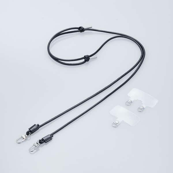 肩から掛けられる、4mmと細めな丸ひもタイプのスマホショルダーストラップです。両手が空いて、普段のお出かけはもちろん、お仕事や旅行などのイベント時にも活躍。落下、盗難、紛失防止にもなります。柔らかく上品なソフトレザー素材を使用していて、どん...